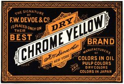 Victorian graphic design: Stylized paint labels (1870s & 1880s) - Click ...