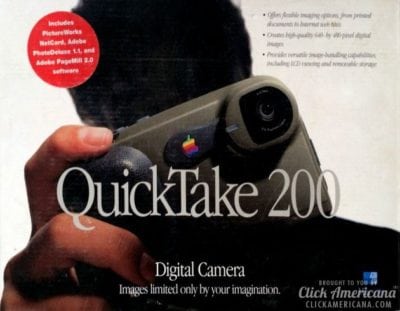 Apple's QuickTake digital camera was super cool in the 90s - Click ...