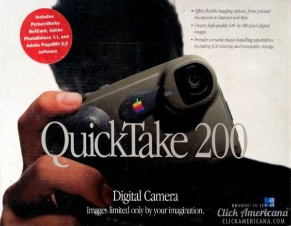 Apple's QuickTake digital camera was super cool in the 90s - Click ...