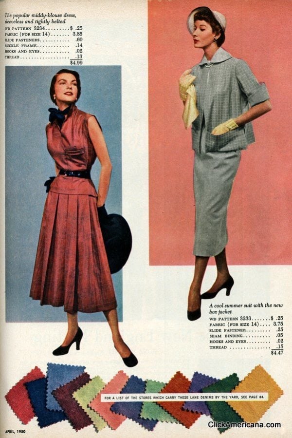 Capsule wardrobe basics, 1950s-style: 6 practical pieces, 12 sharp ...
