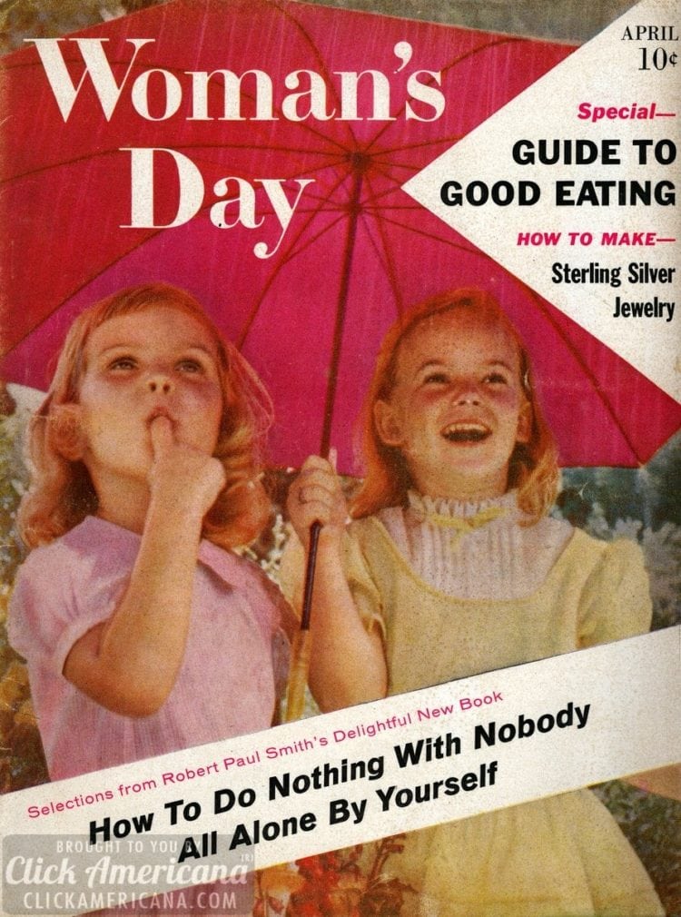 Housewife heaven! Vintage Woman's Day magazine covers from the fifties ...