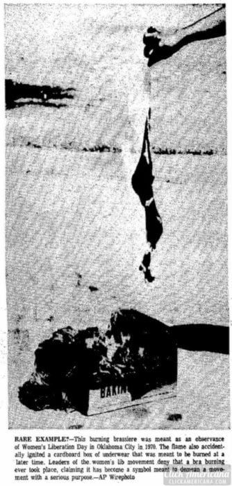 Bra burning in the 1960s: Was it really a common thing? - Click Americana