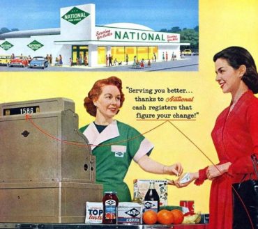 Retro cash registers amazed people by figuring out exact change! (1950s ...
