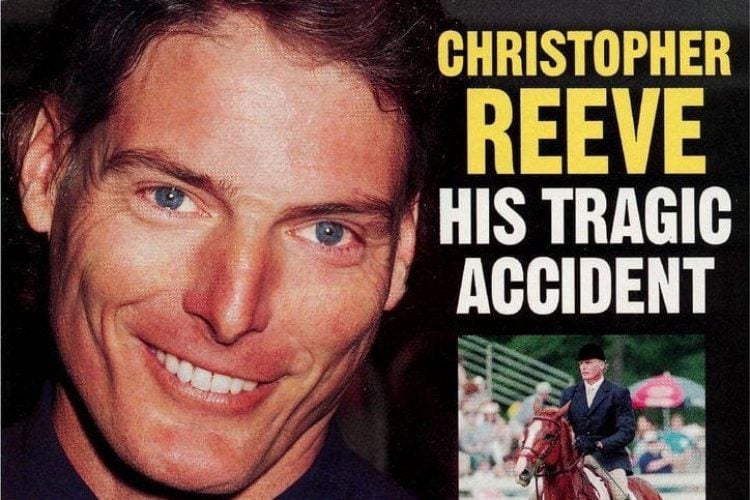 When 'Superman' star, actor Christopher Reeve, was paralyzed in ...