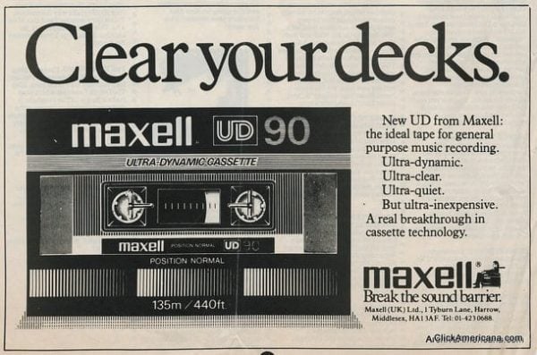 Get blown away by these iconic vintage Maxell tape ads - plus see some ...