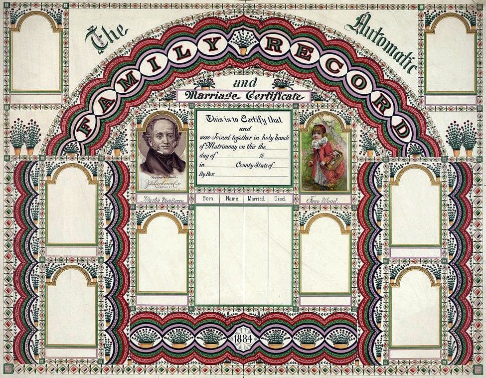 How to start a genealogical record for your family - Click Americana