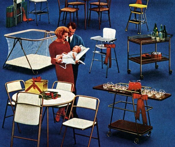 See more vintage stuff tagged with dining table at Click Americana