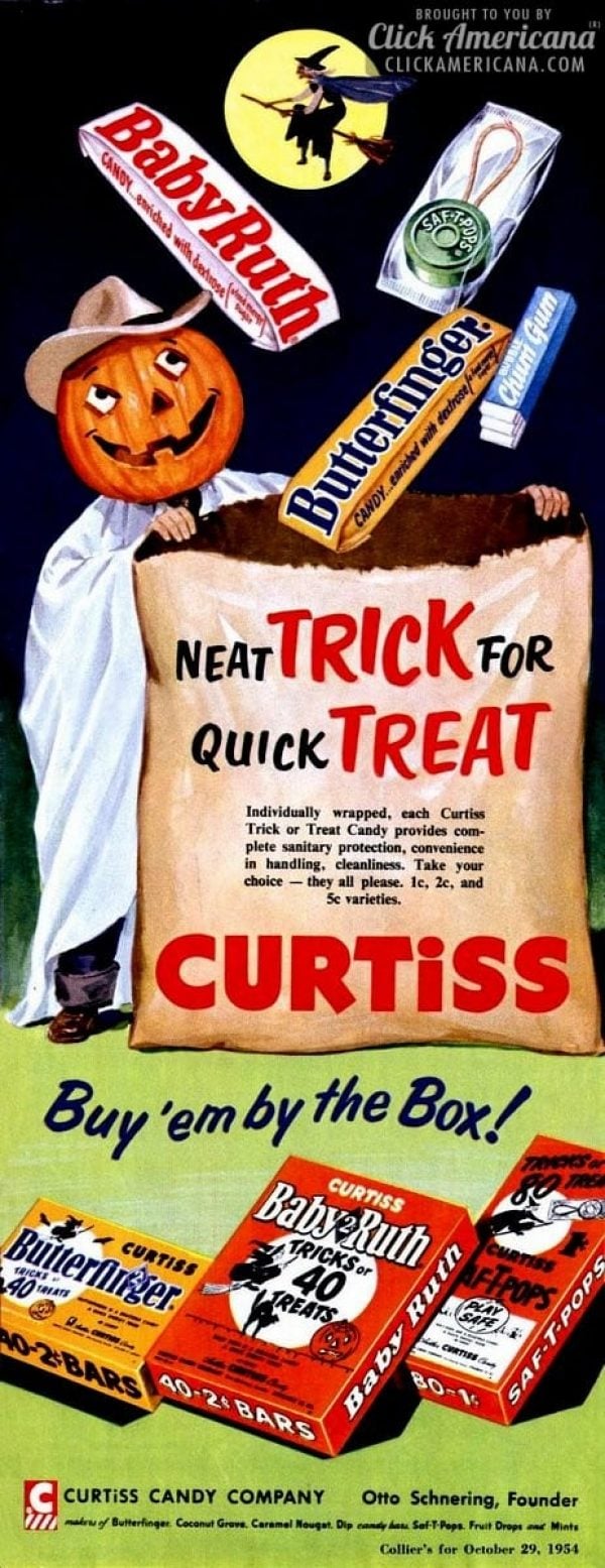 This memorable vintage Halloween candy from the '50s & '60s will take ...