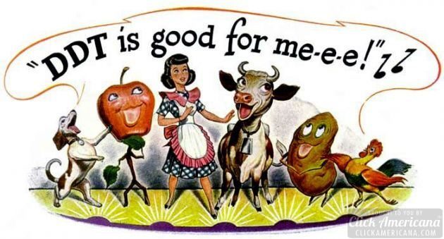 "DDT is good for me-e-e!" (1947) - Click Americana