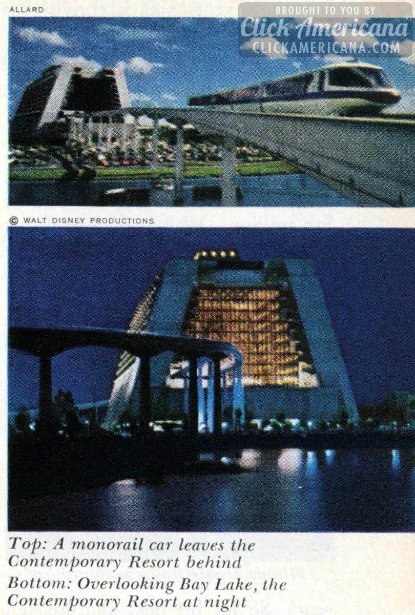 What Walt Disney World was like in when it opened in 1971, after ...
