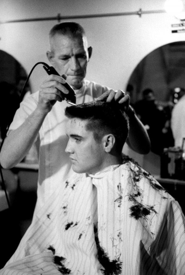 Elvis Presley army photos that capture the shocking moment the King got ...