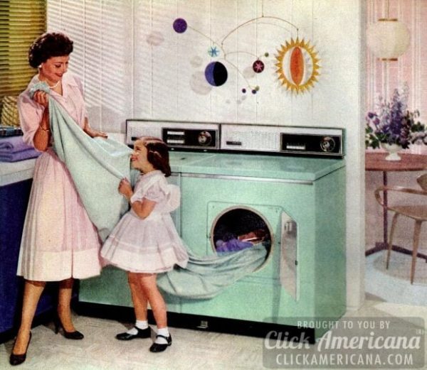 These 20 retro laundry rooms had style - Click Americana