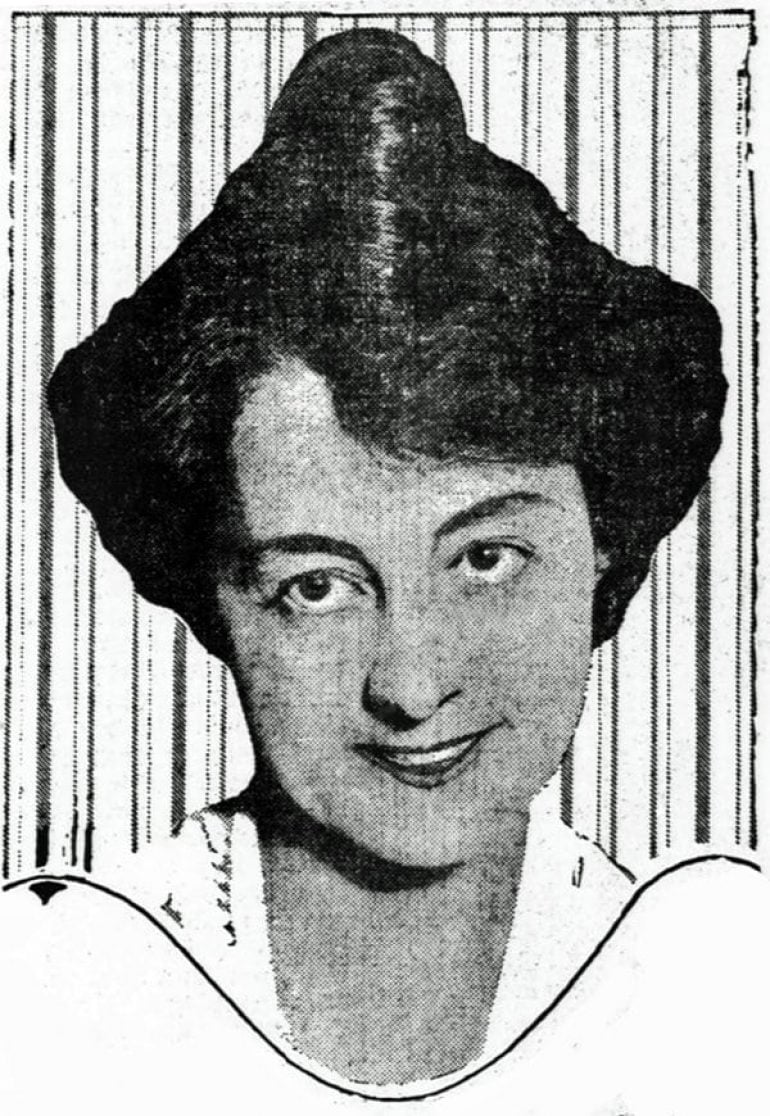 Pretty vintage hairstyles for women from the 1910s - Click Americana