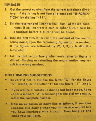 How do you use a rotary phone? We have the original step-by-step ...