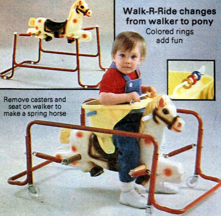 Wonder horses & more vintage ride-on spring rocking horse toys from the ...