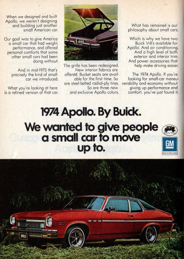 See the 1974 Buicks, including the old Apollo, Century, Electra ...
