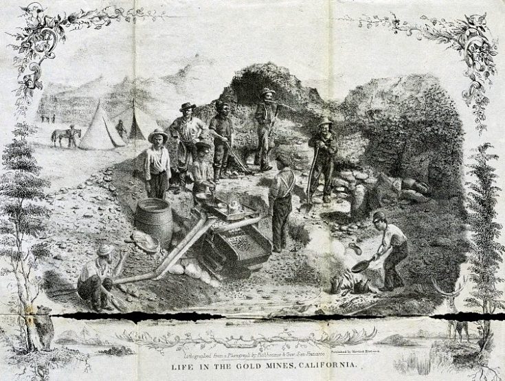 How the California Gold Rush of 1849 began, and what life was really ...
