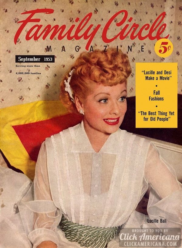 We loved Lucy: '50s magazines featuring the lovely Lucille Ball on the cover - Click Americana