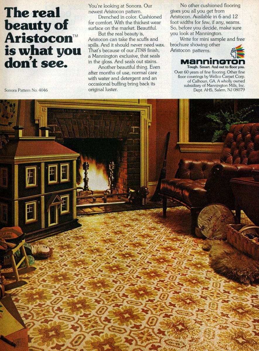 Get down with 70 groovy vintage vinyl floors from the '70s & '80s ...