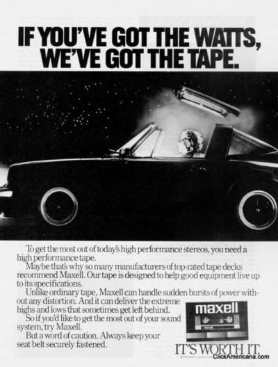 Get blown away by these iconic vintage Maxell tape ads - plus see some ...