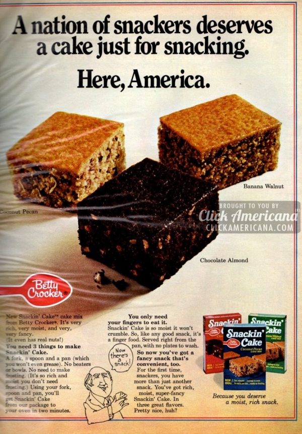 Remember Snackin' Cake - the 1970s dessert you could mix, bake and ...