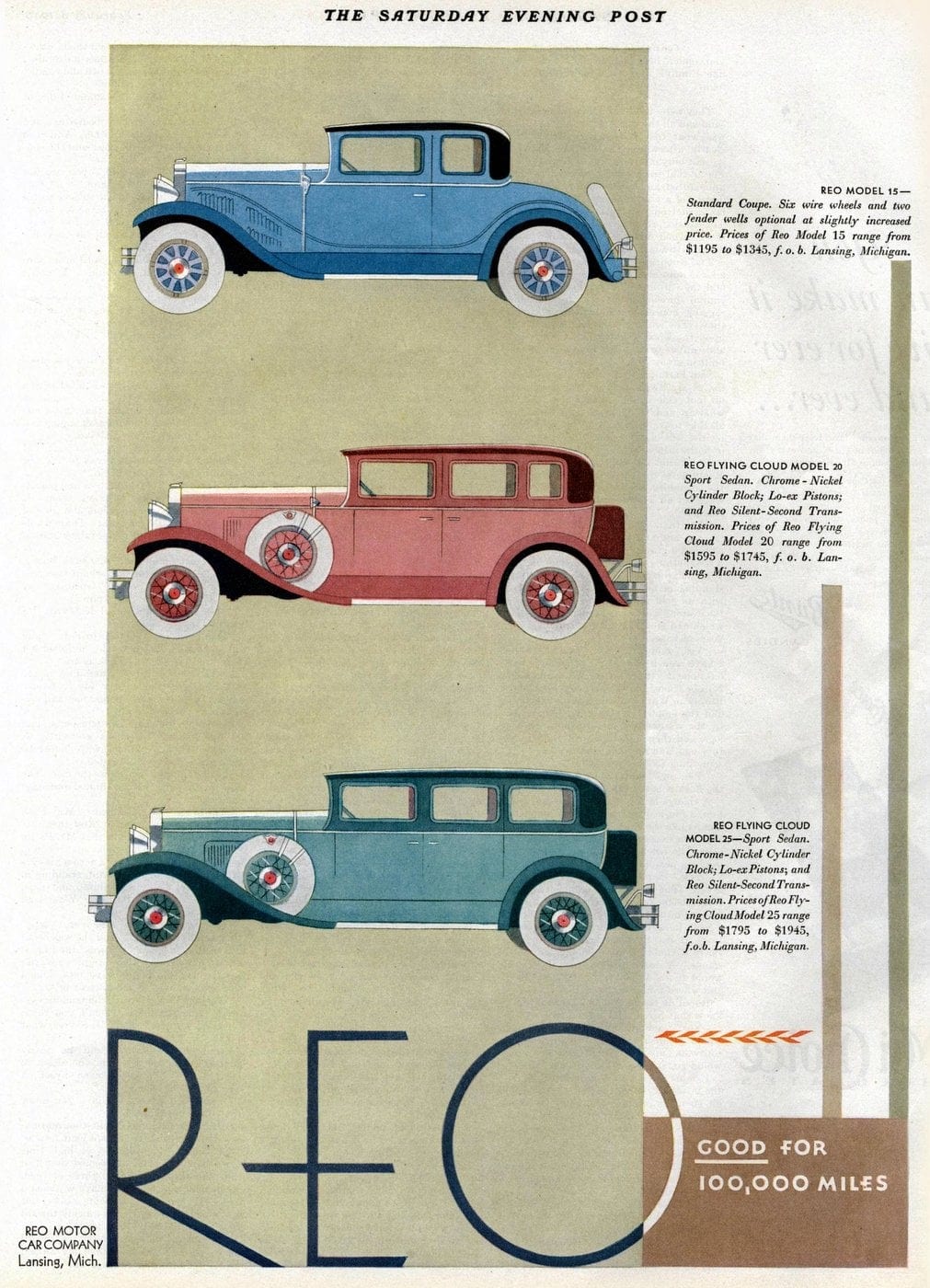 The original REO Speedwagon vehicles & other classic REO cars and ...