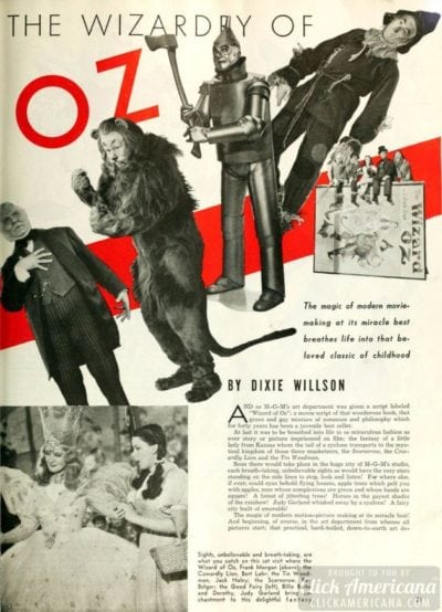 The classic Wizard of Oz movie: Behind the scenes, cast interviews ...