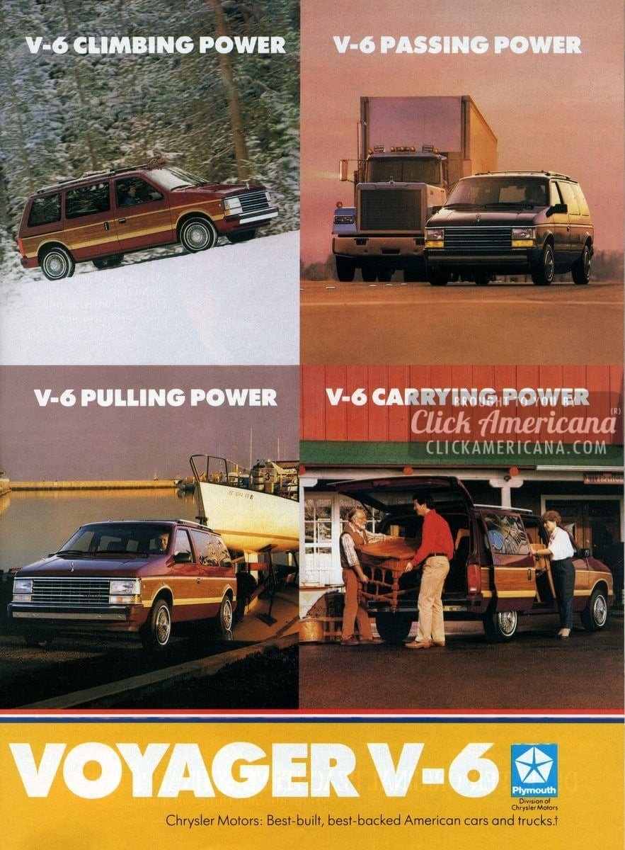 Vintage articles and more tagged 'minivan ' at Click Americana