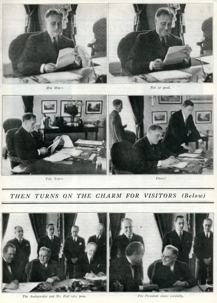 Franklin Delano Roosevelt behind the scenes: Candid moments from a powerful presidency (1935 ...