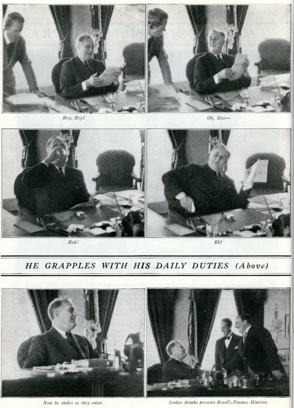 Franklin Delano Roosevelt behind the scenes: Candid moments from a ...