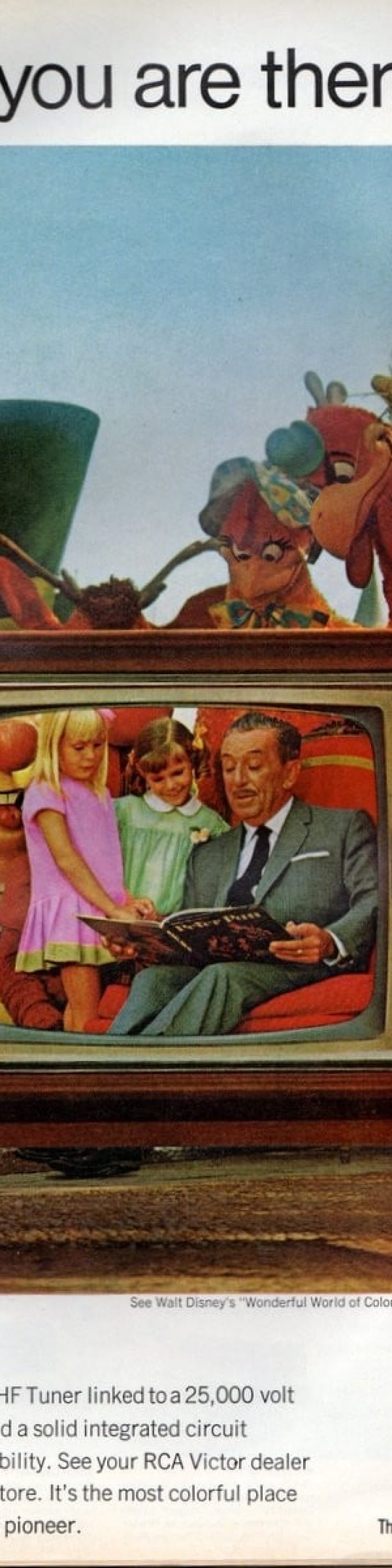 See RCA Victor's new big screen color TV (1966) - Click Americana