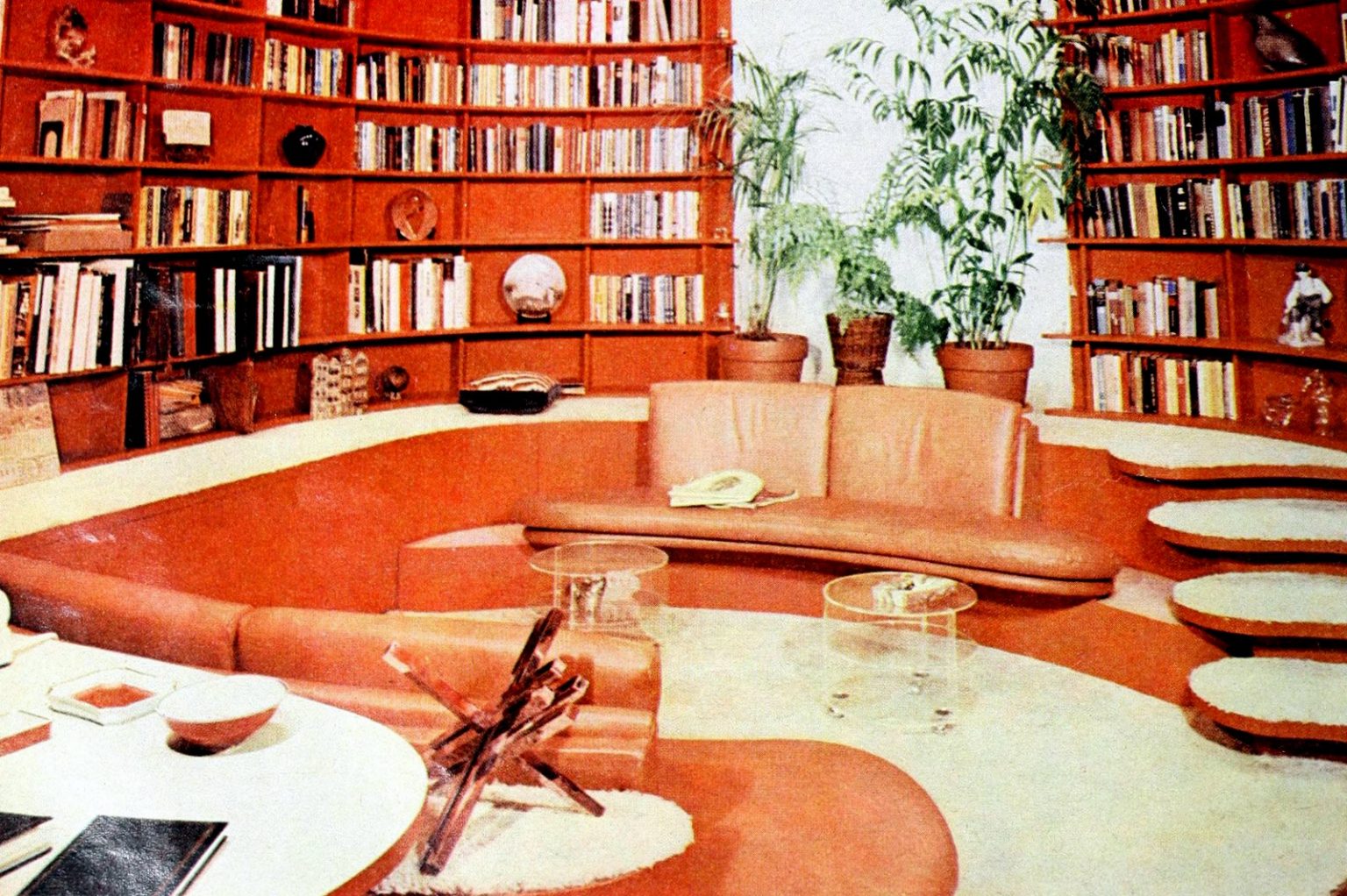 The mid century conversation pit: A photo timeline of that fascinating ...