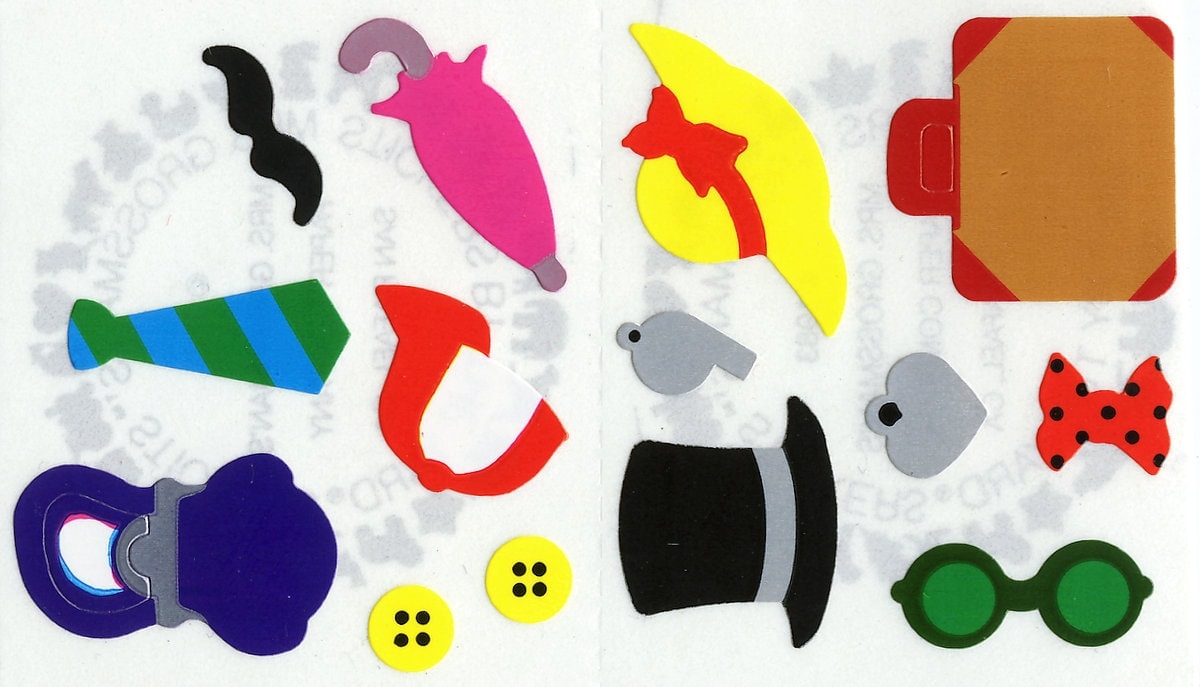 80s stickers: See dozens of popular vintage sticker rolls & sheets ...