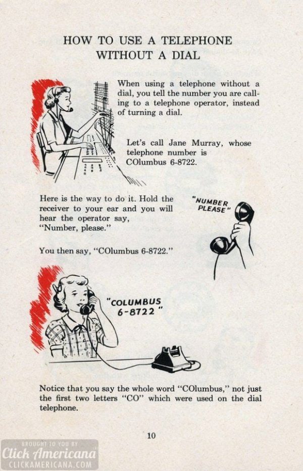 How do you use a rotary phone? We have the original step-by-step ...