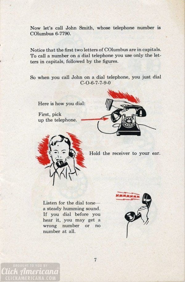 How do you use a rotary phone? We have the original step-by-step ...