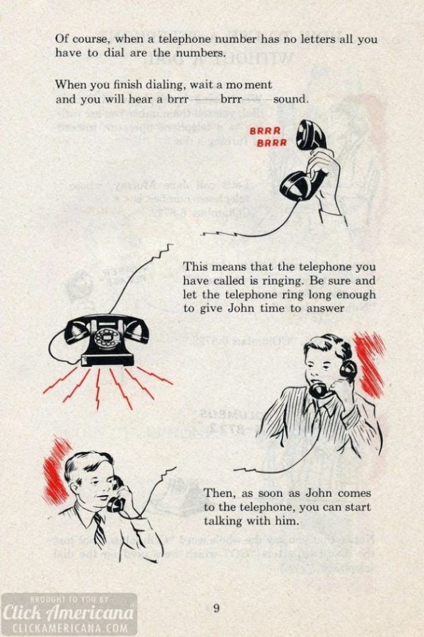 How do you use a rotary phone? We have the original step-by-step ...