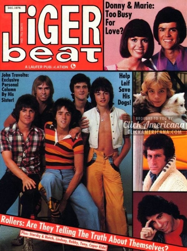 See 1970s Tiger Beat magazine covers with the top teen stars of the ...