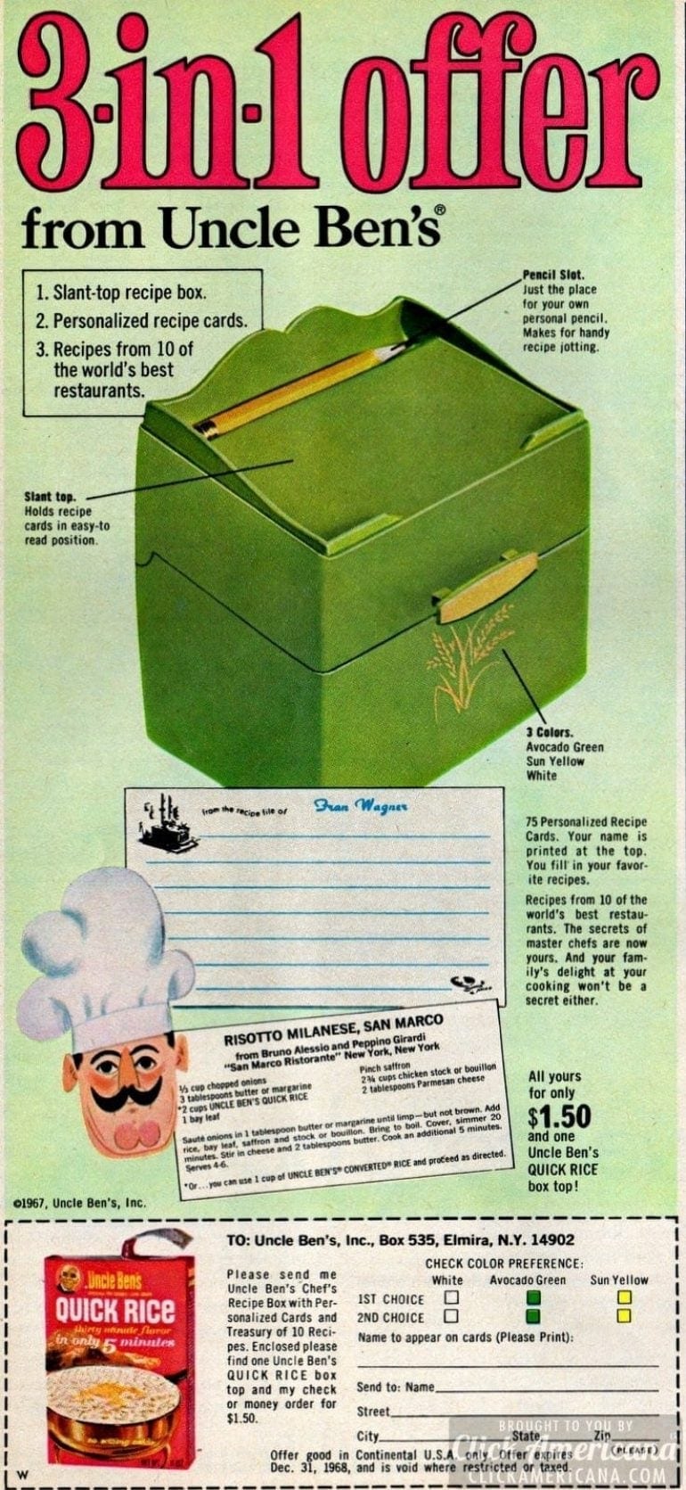 Vintage articles and more tagged 'premiums & offers ' at Click Americana