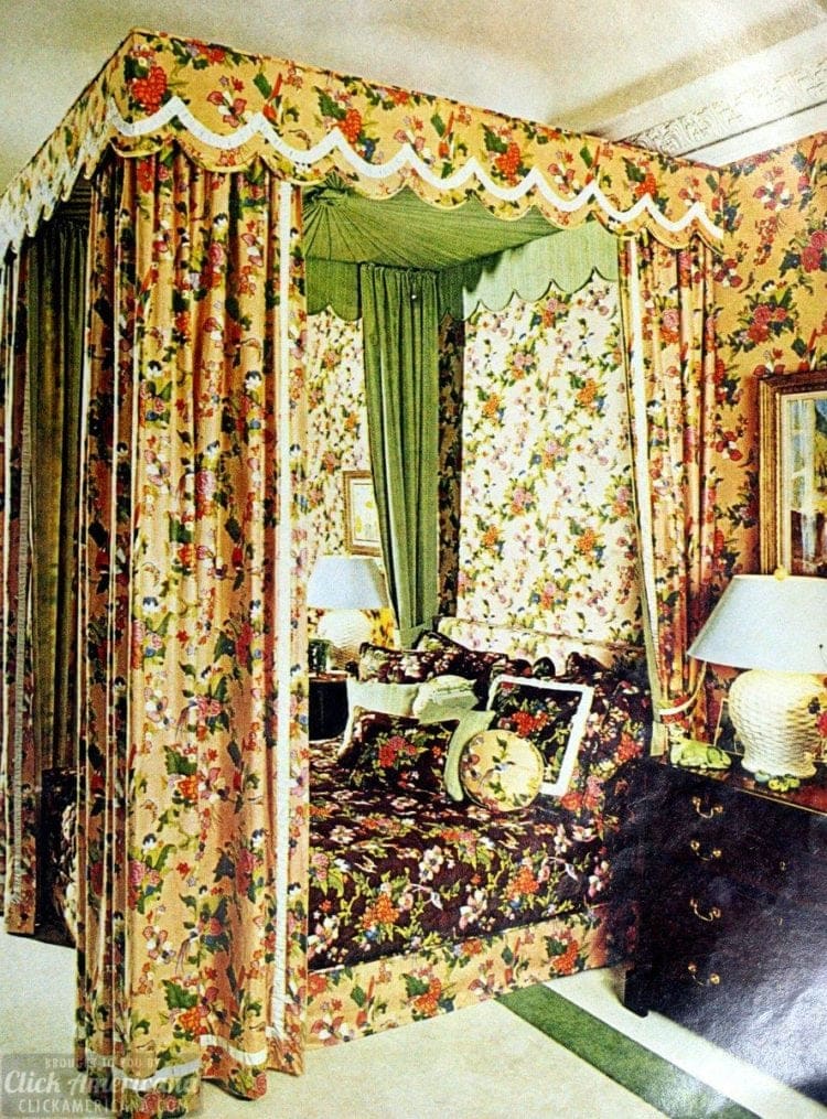 See 80 beautiful vintage canopy beds - Click Americana