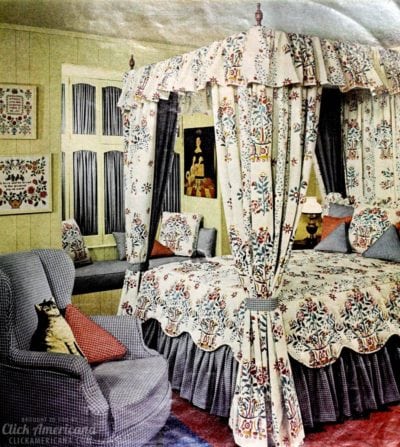 See 80 beautiful vintage canopy beds - Click Americana