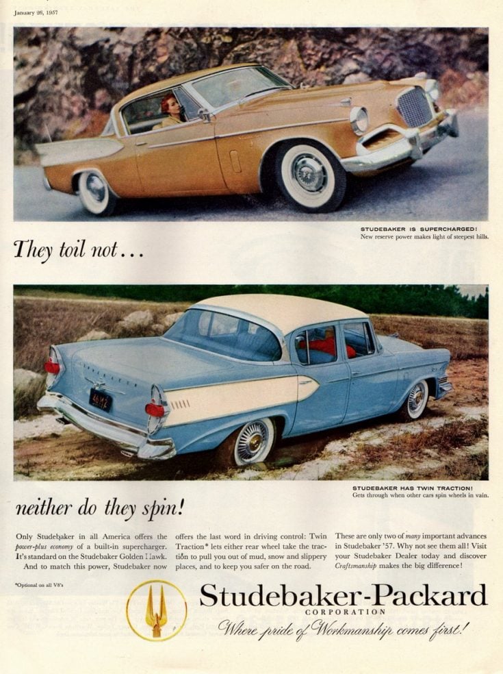 Look back at 20 classic 1950s Studebaker cars, inside & out - Click ...