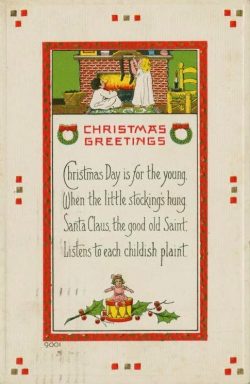 Take a look back at 50 charming antique Christmas cards from 100+ years ...