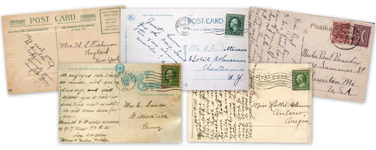 Vintage articles and more tagged 'letters ' at Click Americana