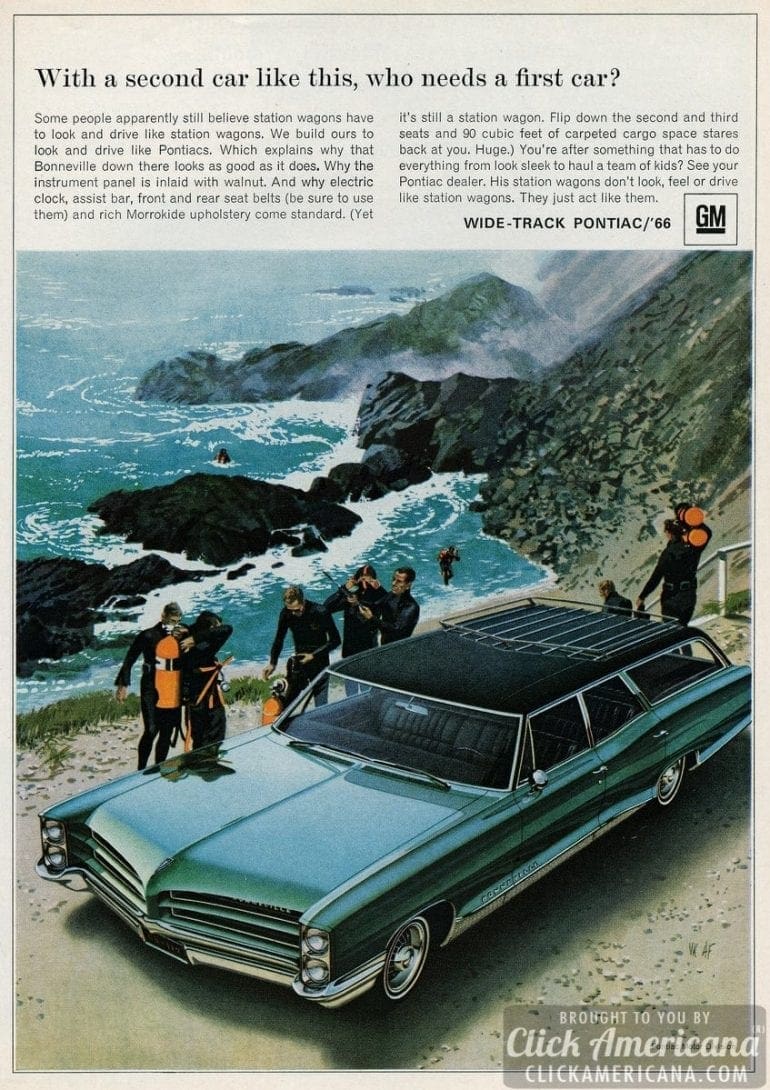 Vintage Pontiac car ads from the 1960s - Click Americana