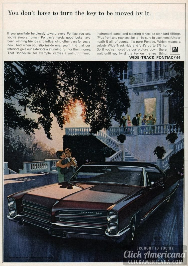 Vintage Pontiac car ads from the 1960s - Click Americana