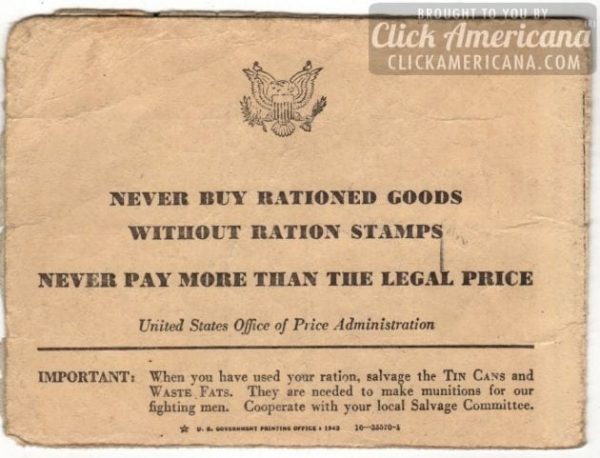 Rationing during WW2: See war ration books, ration stamps, gas stamps ...